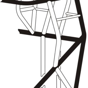 C/E4024 -Funny Car Cage Addition 1-5/8" x .134" Mild Steel