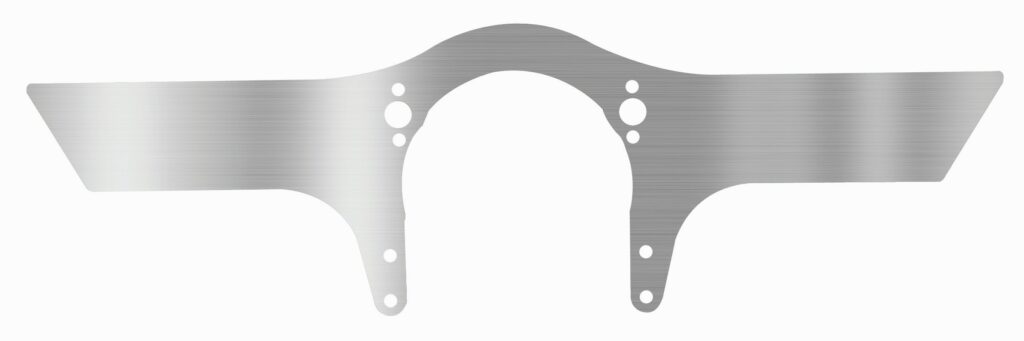 C/E3691 Small Block Chevy Profiled Motor Plate (Aluminum) - Chassis ...