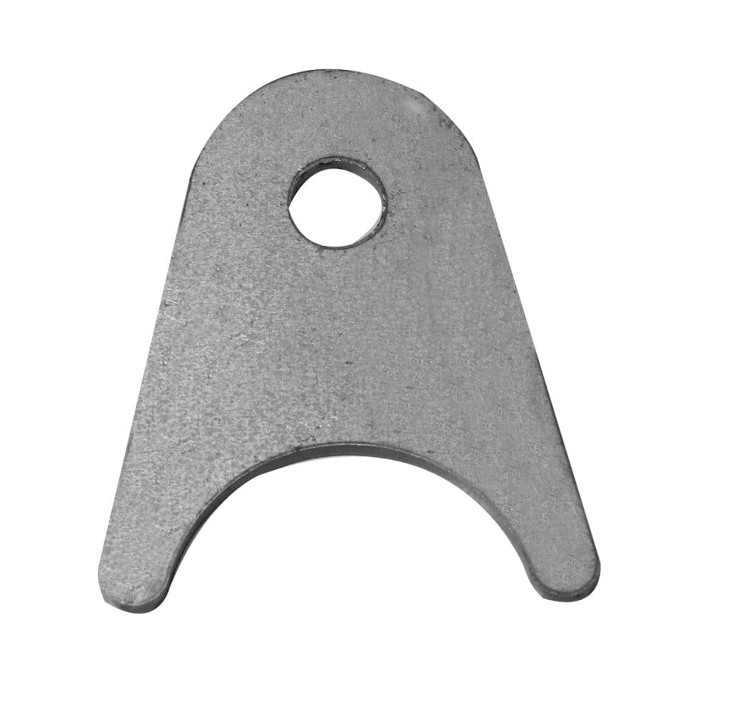 C/E3890A Small 1/8" Mild Steel Tab with 3/8" Hole - Chassis Engineering